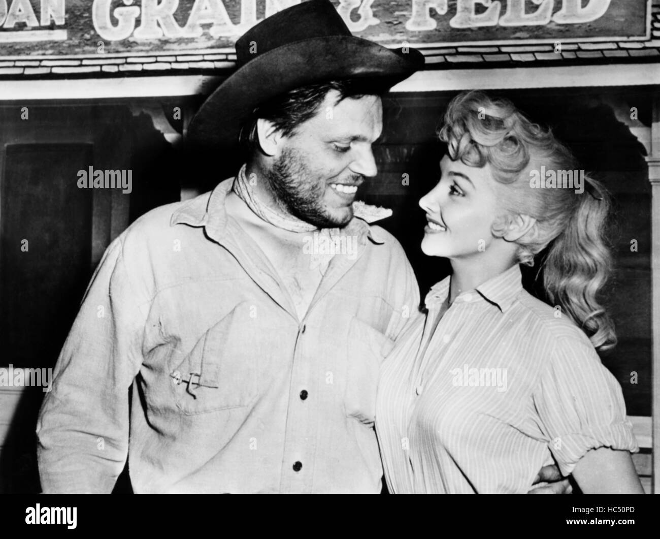 THE RETURN OF JACK SLADE, from left, John Ericson, Mari Blanchard, 1955 ...