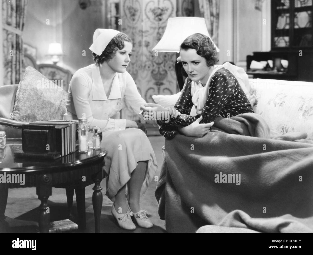 RETURN OF THE TERROR, from left: Renee Whitney, Mary Astor, 1934 Stock ...