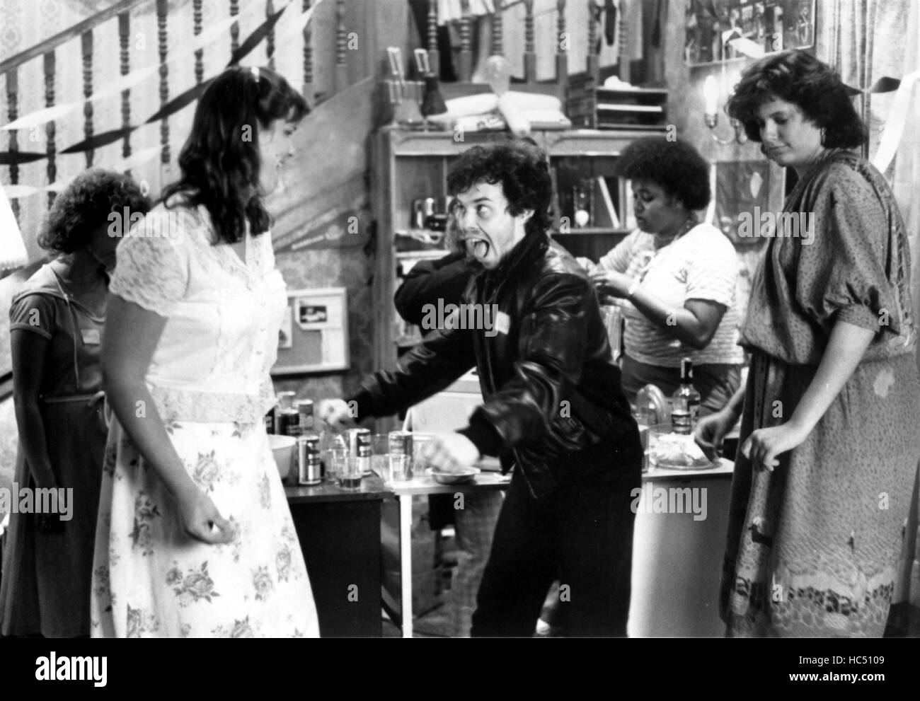 REVENGE OF THE NERDS, actresses unknown, Curtis Armstrong, 1984, TM ...
