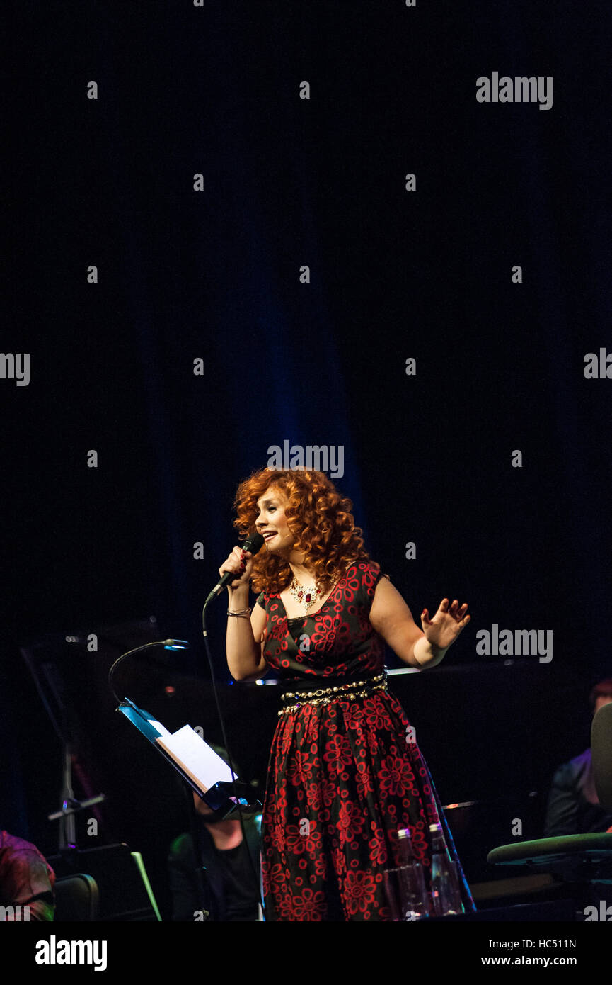 Lena Chamamyan Syrian singer of Armenian descent performs at the Zorlu ...