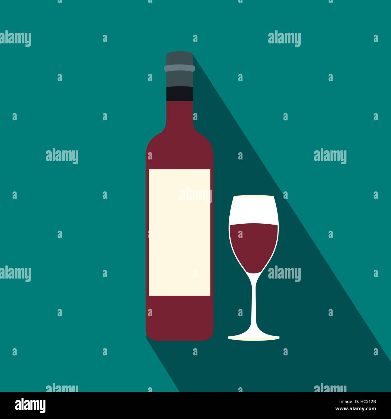 Glass red wine italian Stock Vector Images - Alamy