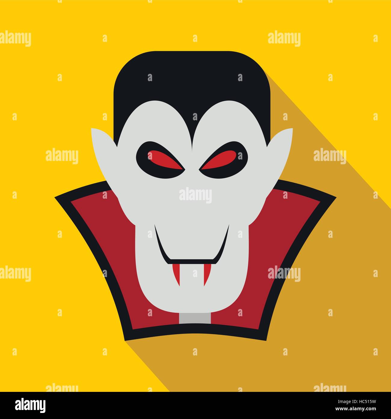 Vampire dracula flat icon Stock Vector Image & Art - Alamy