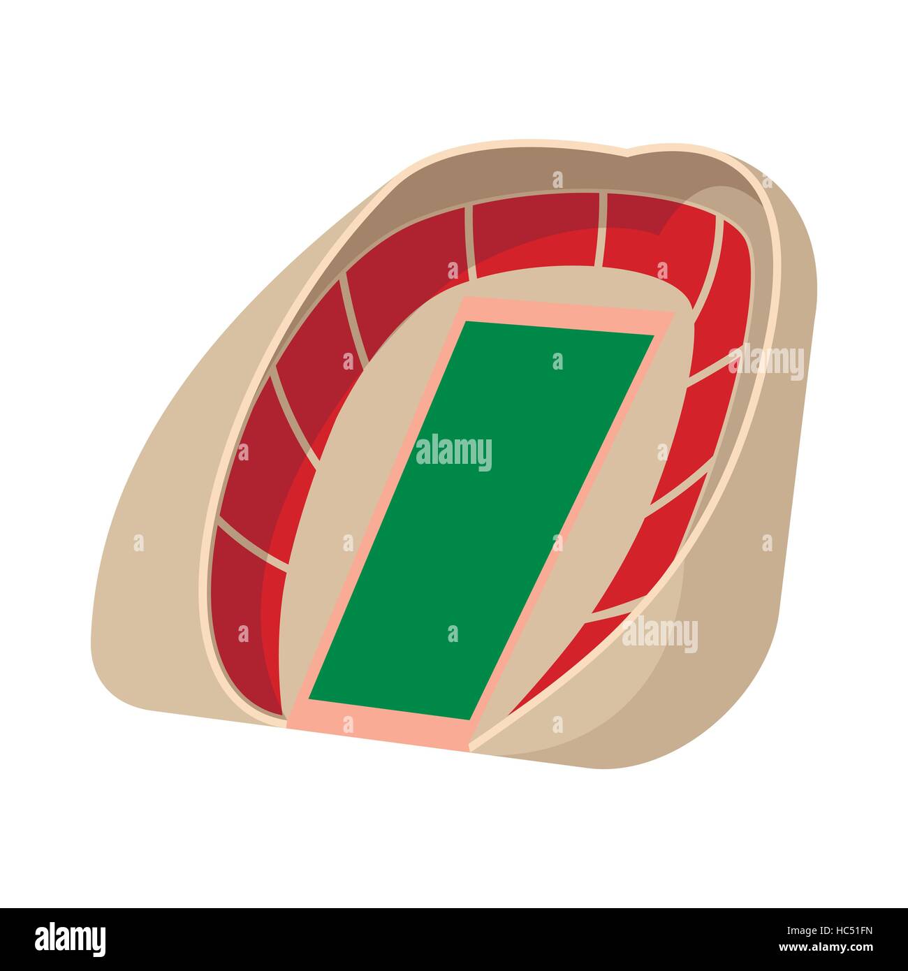 Football soccer stadium cartoon icon Stock Vector Image & Art - Alamy