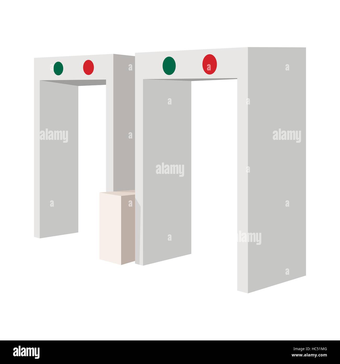 Metal detector cartoon icon Stock Vector Image & Art - Alamy