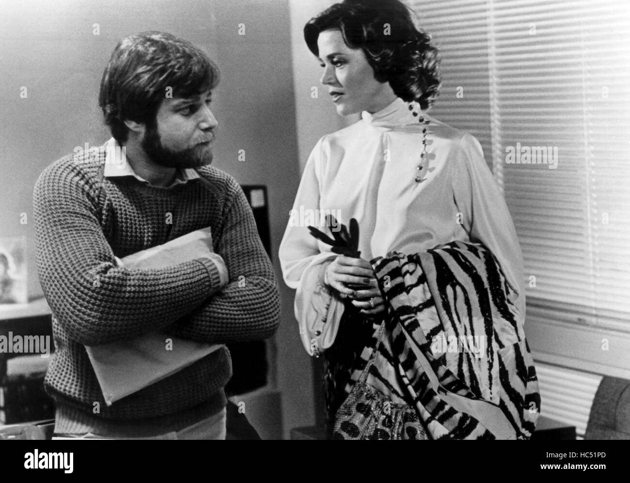 ROLLOVER, producer Bruce Gilbert, Jane Fonda on set, 1981, (c) Warner ...