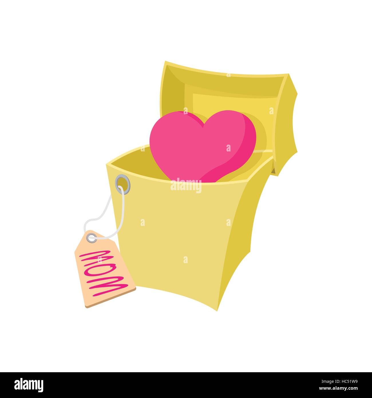 Large pink heart Stock Vector Images - Alamy