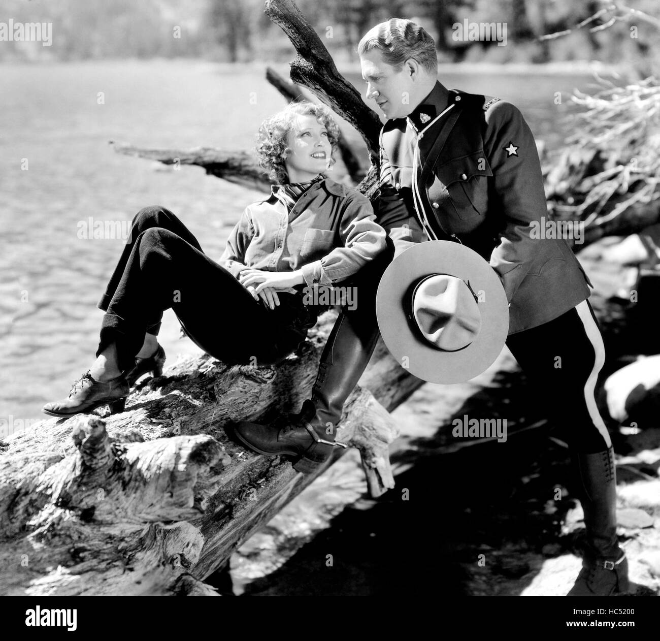 ROSE MARIE, from left, Jeanette MacDonald, Nelson Eddy, 1936 Stock ...