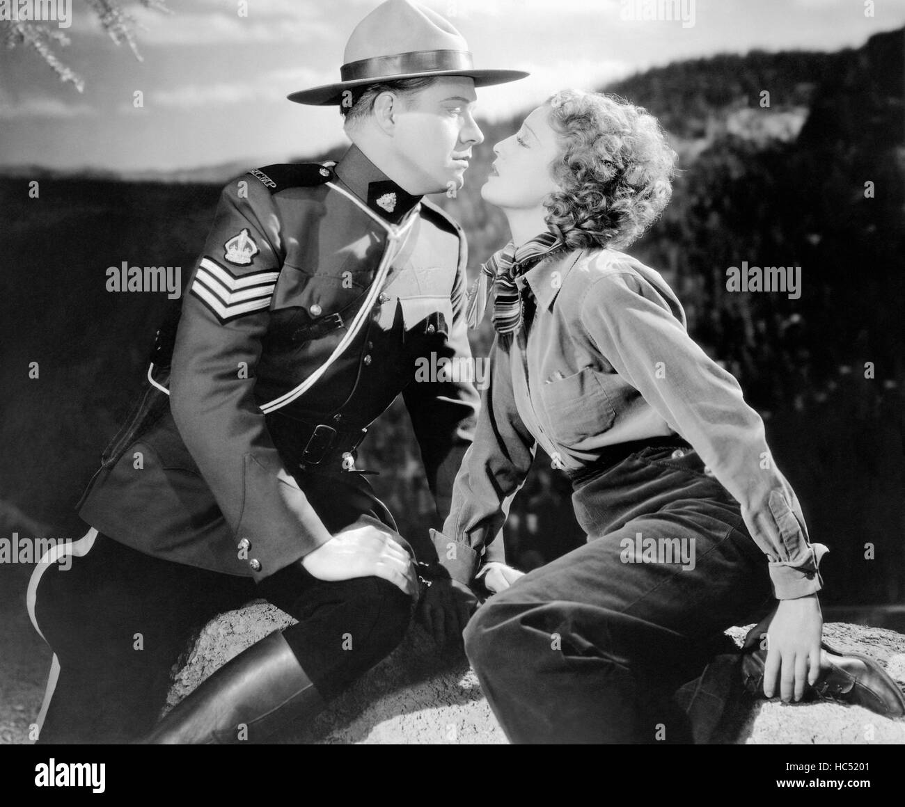 ROSE MARIE, from left, Nelson Eddy, Jeanette MacDonald, 1936 Stock ...