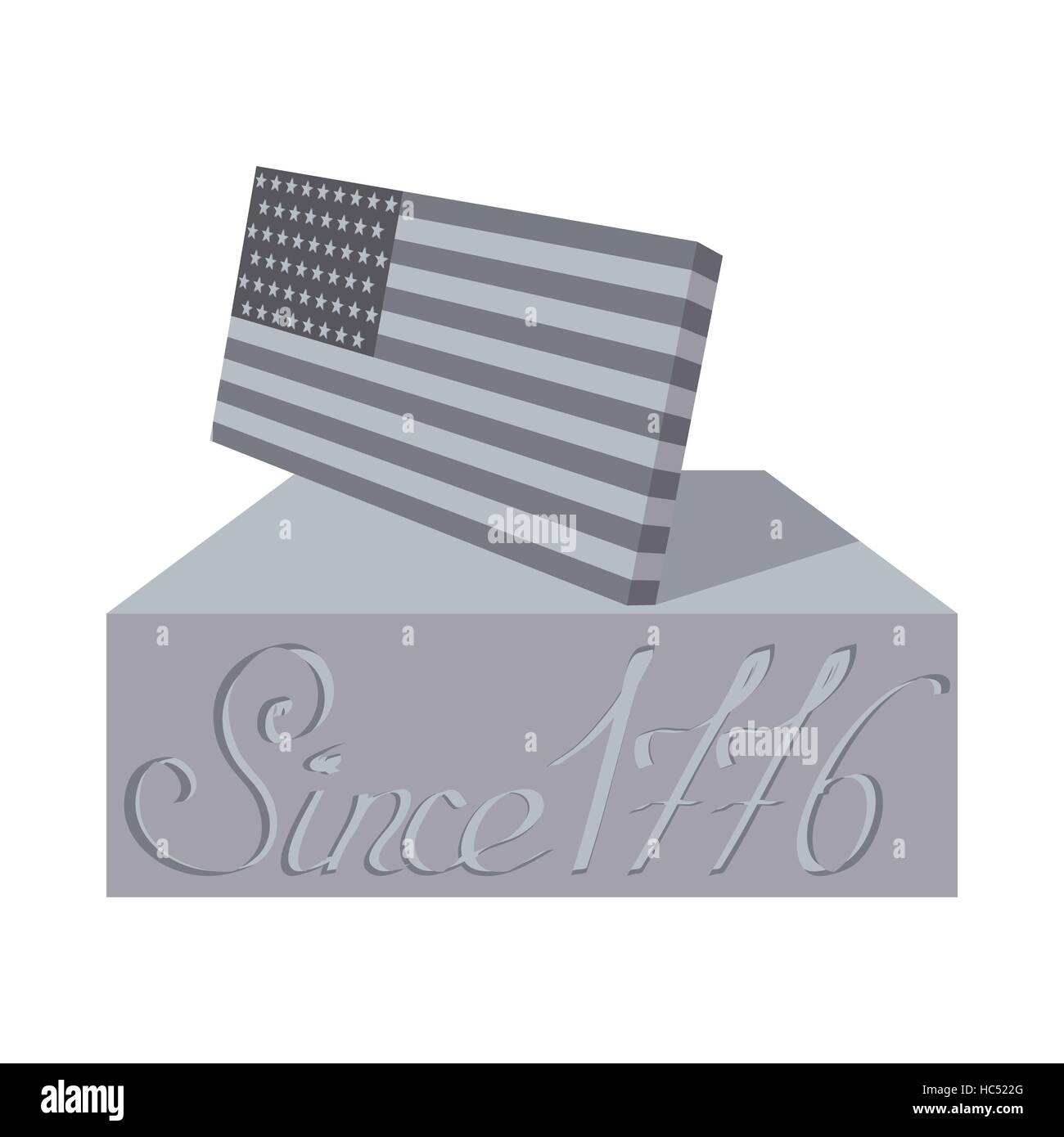 Monument memorial usa national Stock Vector Images - Alamy