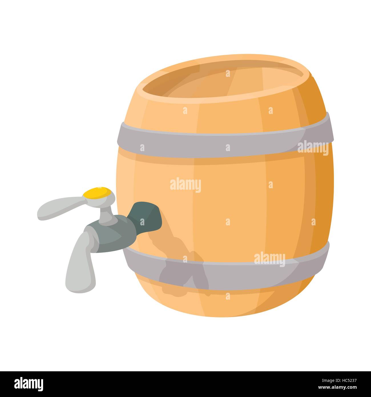 Cartoon beer barrel hi-res stock photography and images - Alamy