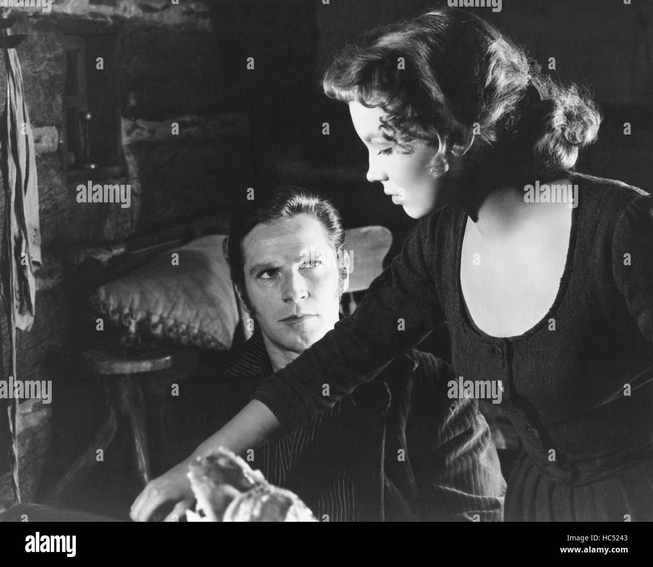 ROSEANNA MCCOY, from left: Richard Basehart, Joan Evans, 1949 Stock ...
