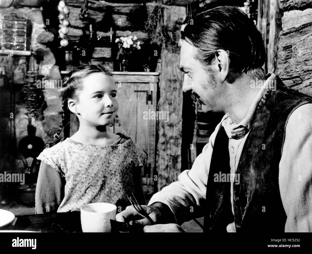 ROSEANNA McCOY, from left, Gigi Perreau, Raymond Massey, 1949 Stock ...