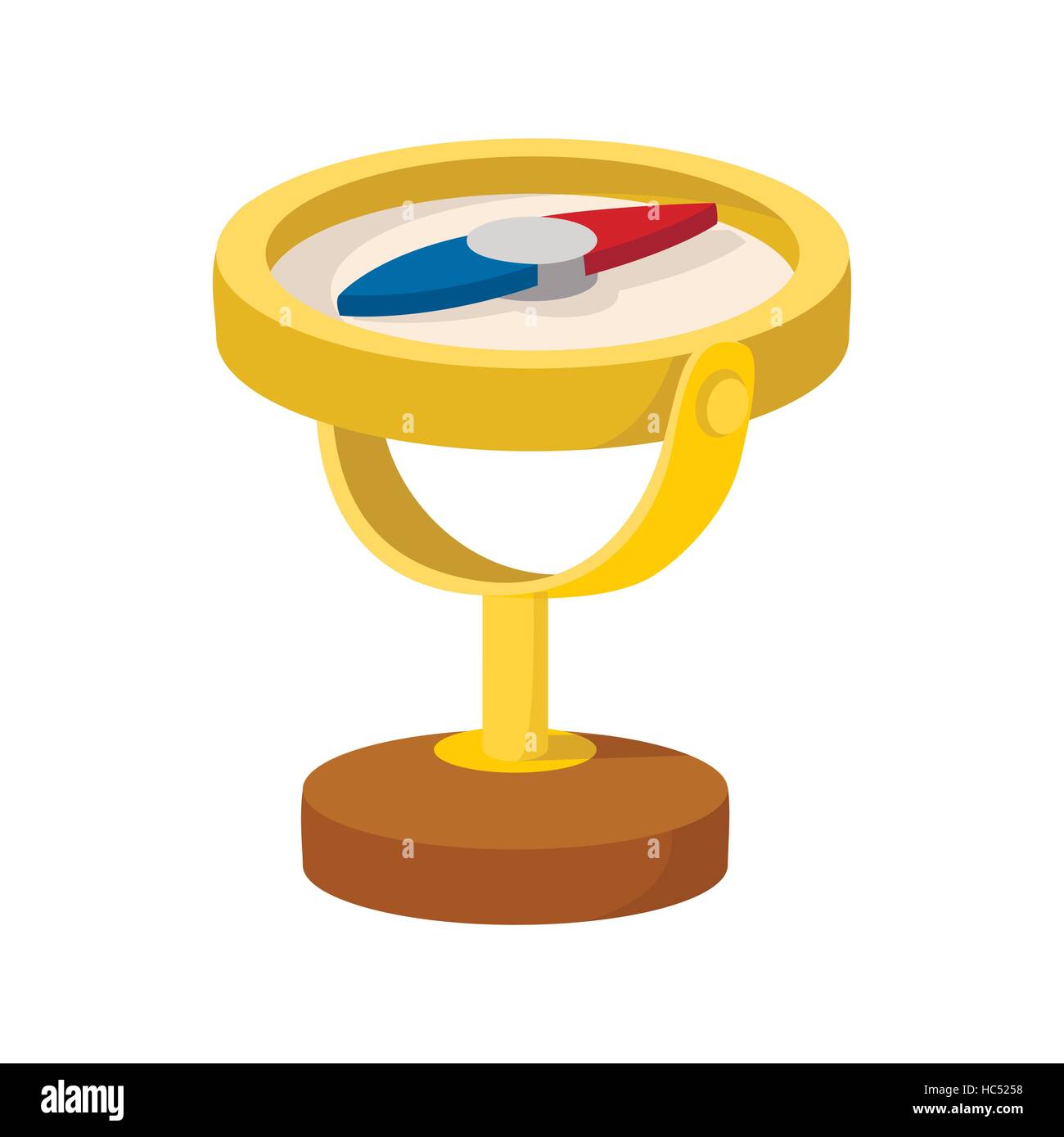 Ancient compass icon cartoon Stock Vector Images - Alamy