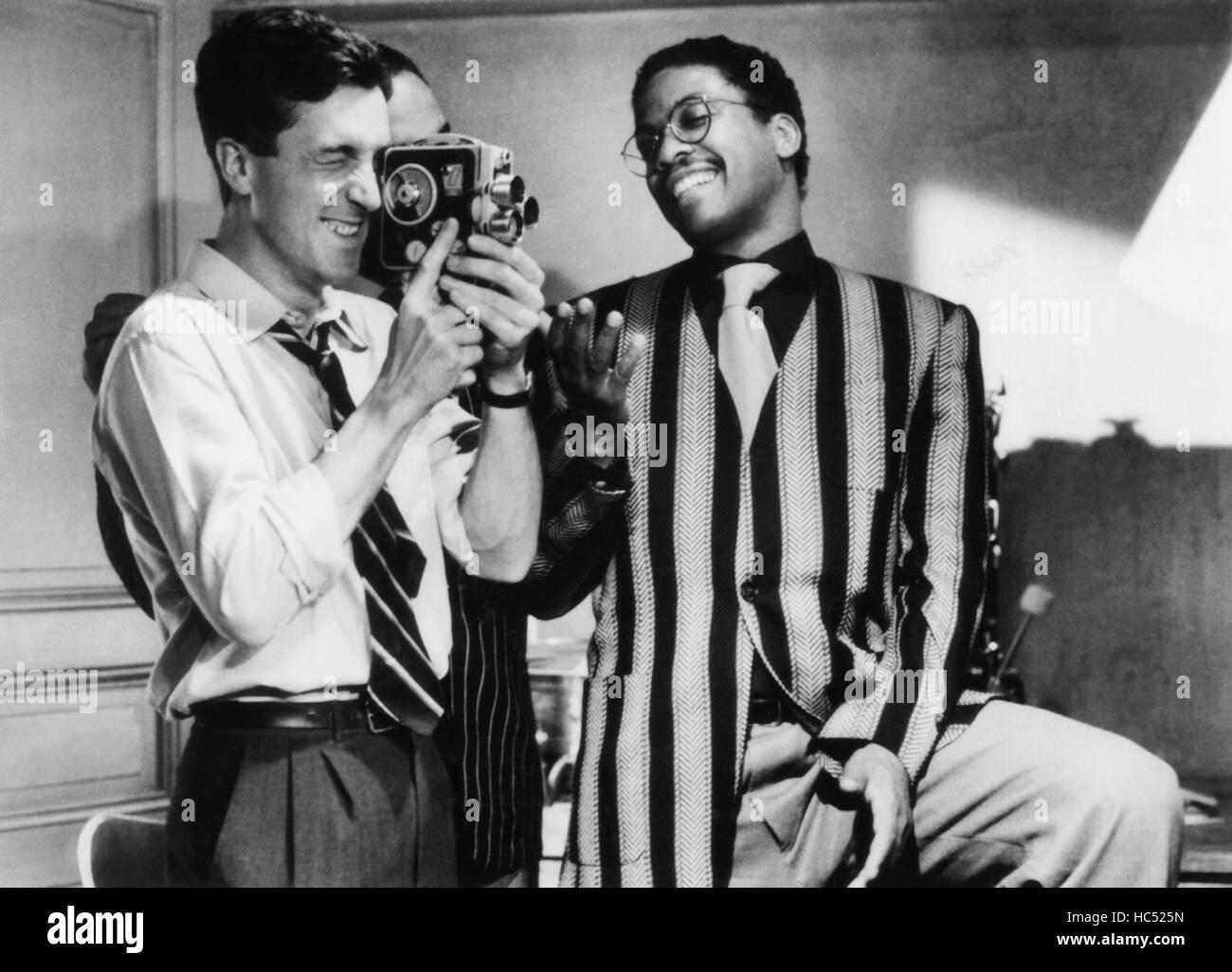 ROUND MIDNIGHT, from left: Francois Cluzet, Herbie Hancock, 1986 ...