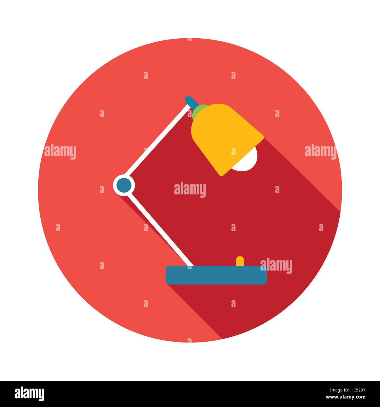 Light fixture office desk Stock Vector Images - Alamy