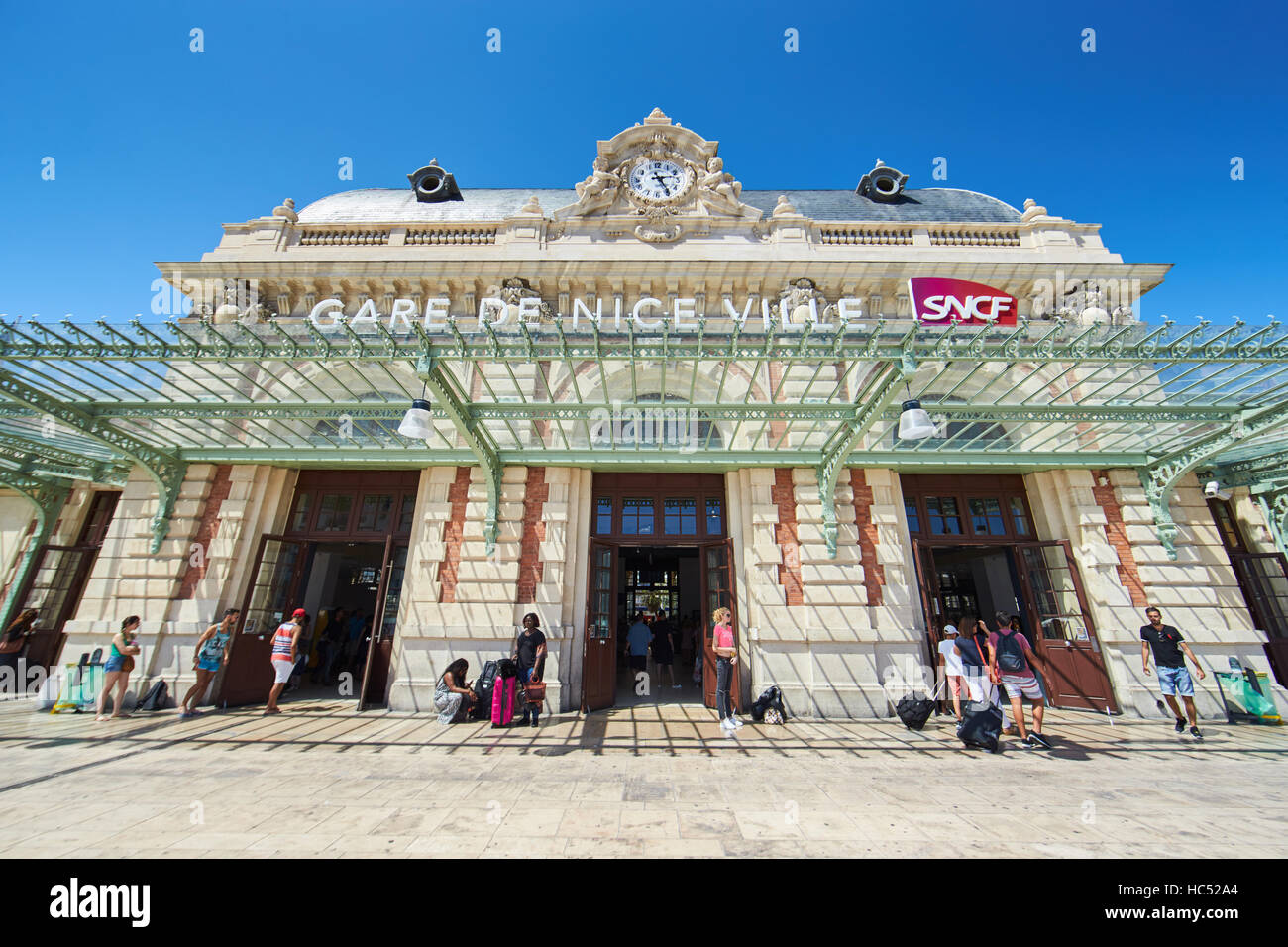 Nice ville railway station hi-res stock photography and images - Alamy