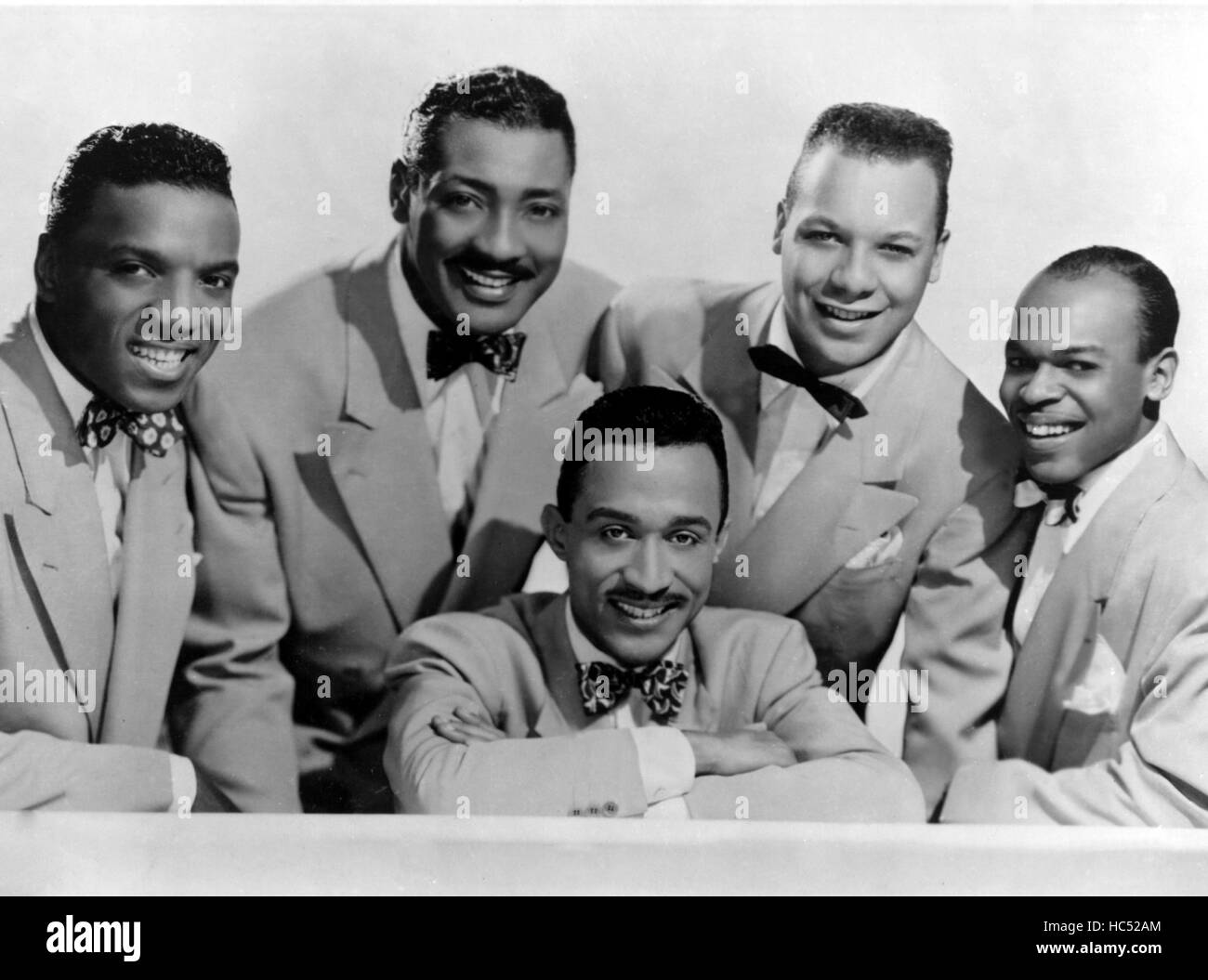 ROCK 'N' ROLL REVUE, The Clovers, 1955 Stock Photo - Alamy