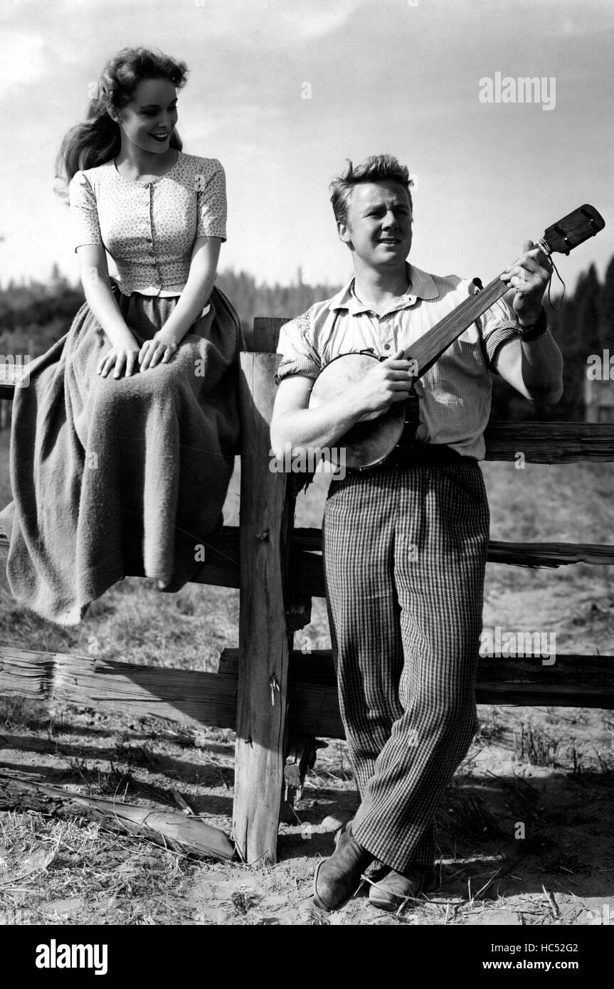 THE ROMANCE OF ROSY RIDGE, Janet Leigh, Van Johnson, 1947 Stock Photo ...