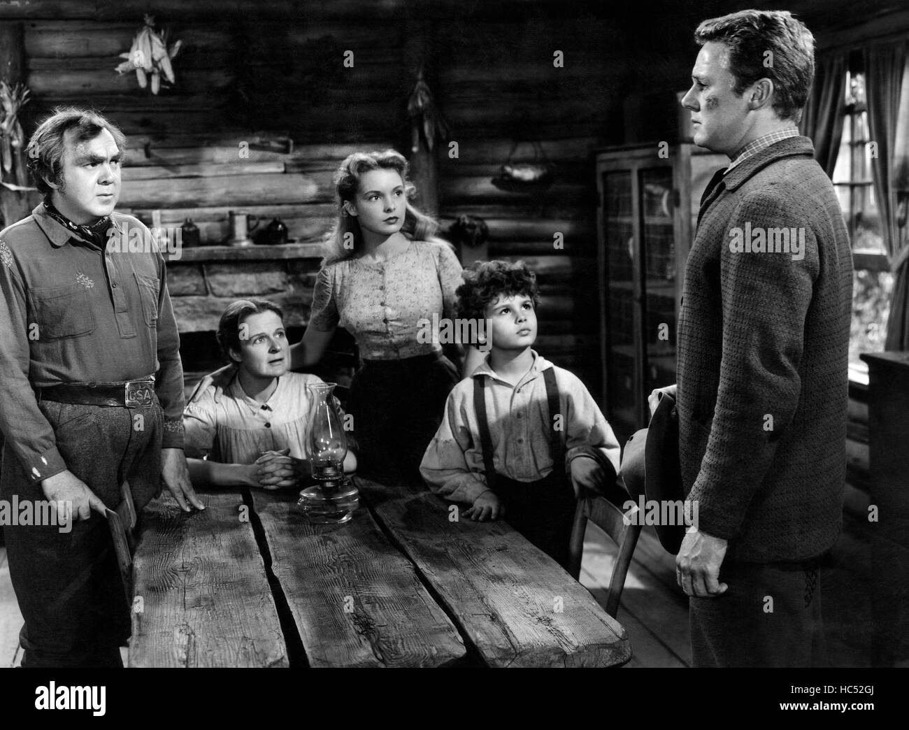 THE ROMANCE OF ROSY RIDGE, Thomas Mitchell, Selena Royle, Janet Leigh ...