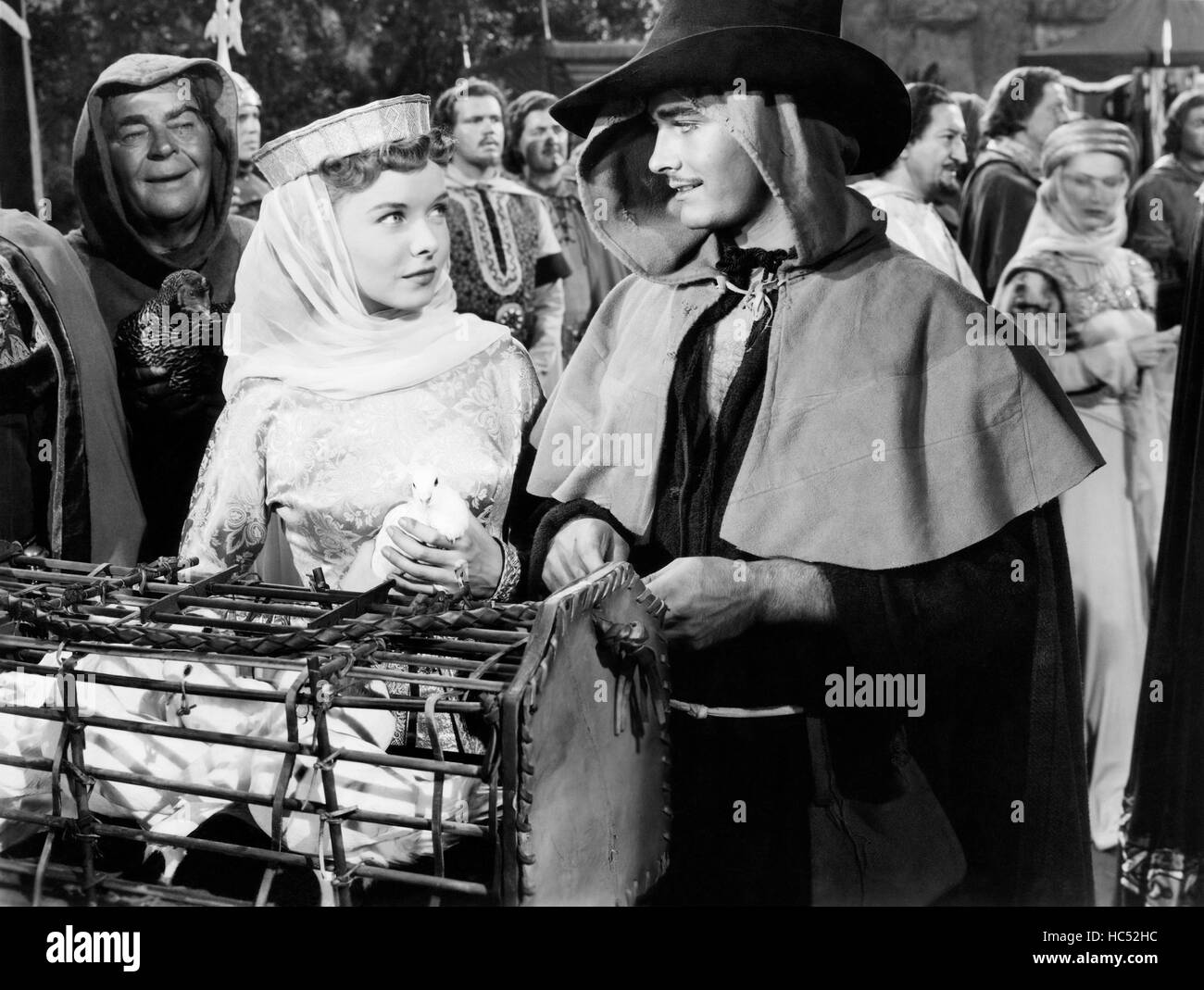 ROGUES OF SHERWOOD FOREST, Billy House (back left), Diana Lynn, John Derek, 1950 Stock Photo - Alamy