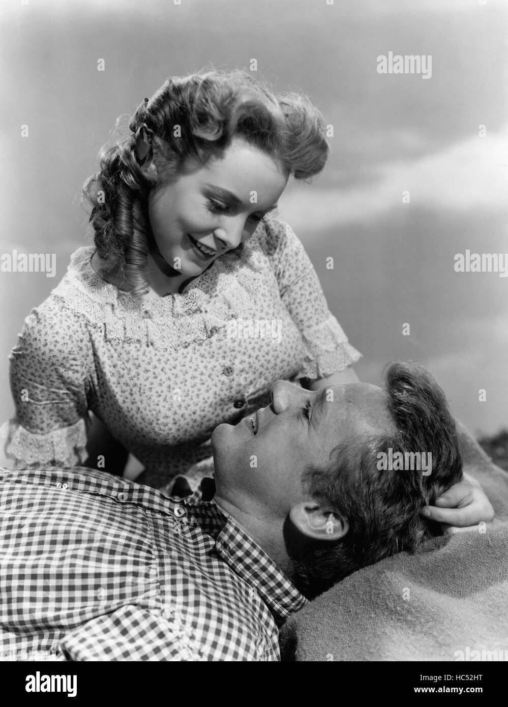 THE ROMANCE OF ROSY RIDGE, Janet Leigh, Van Johnson, 1947 Stock Photo ...