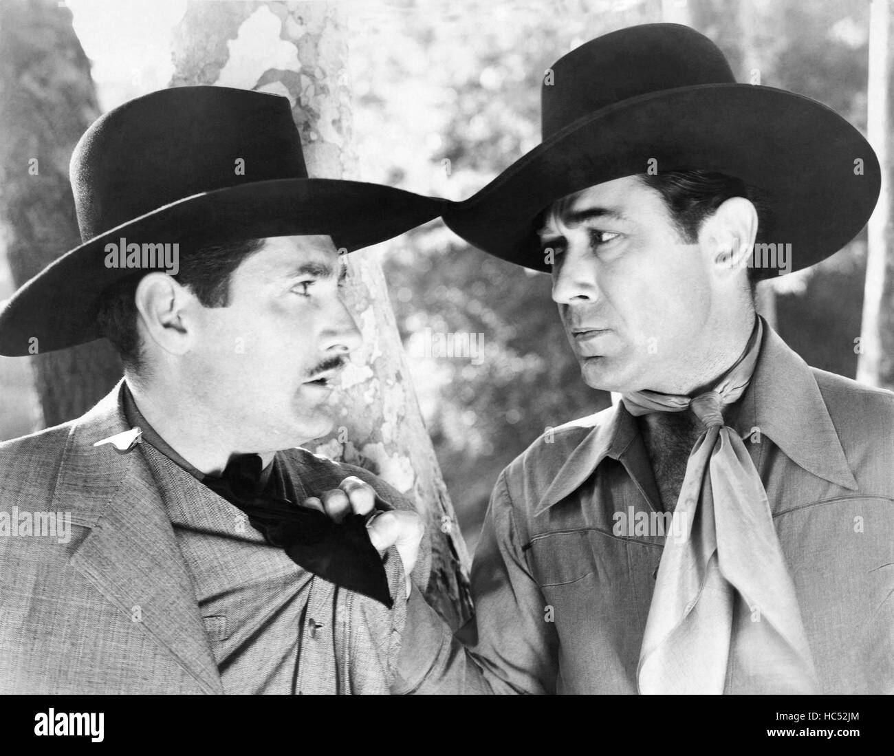 ROGUE OF THE RANGE, from left: Alden Chase, Johnny Mack Brown, 1936 ...