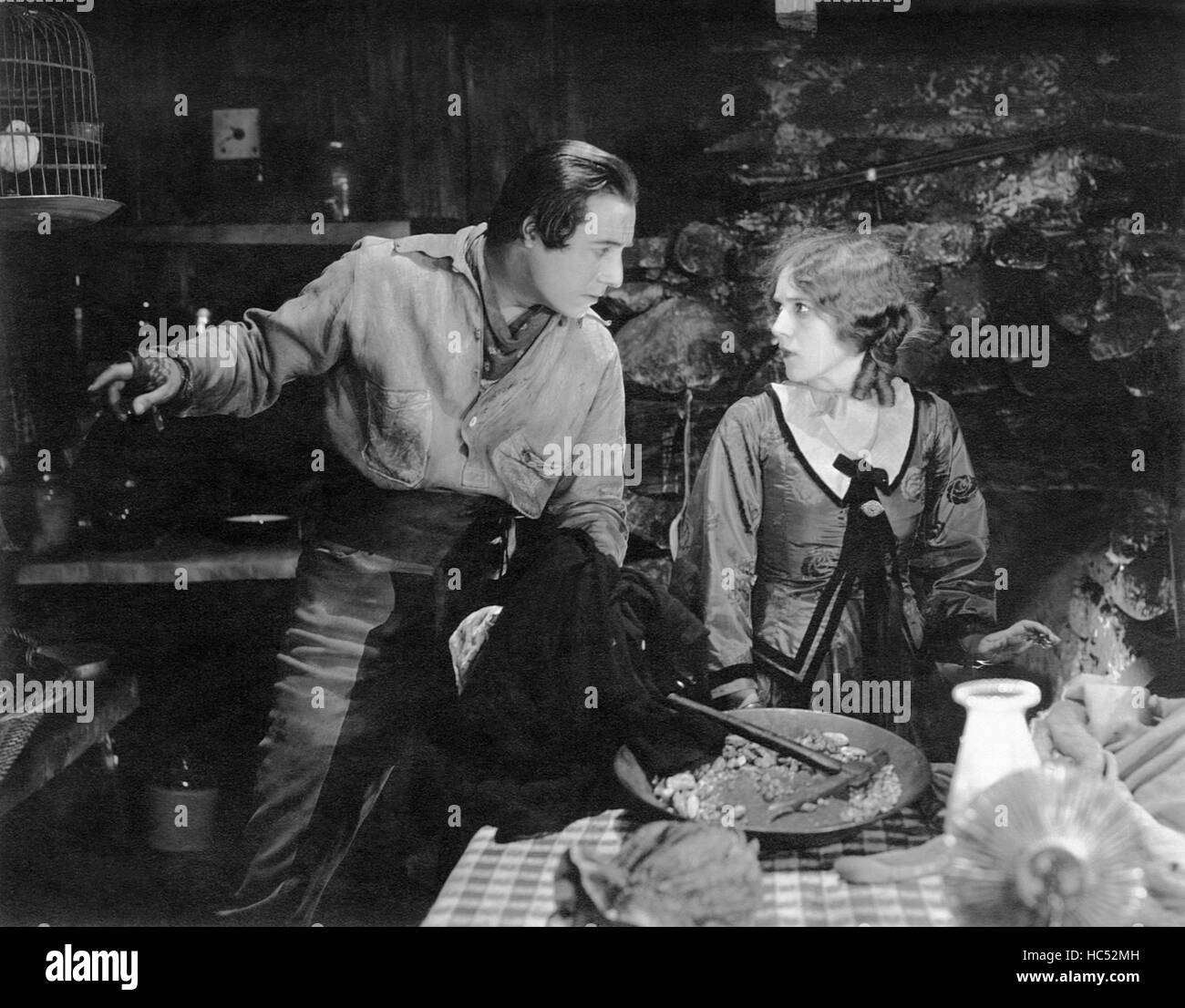 A ROMANCE OF THE REDWOODS, from left, Elliott Dexter, Mary Pickford ...