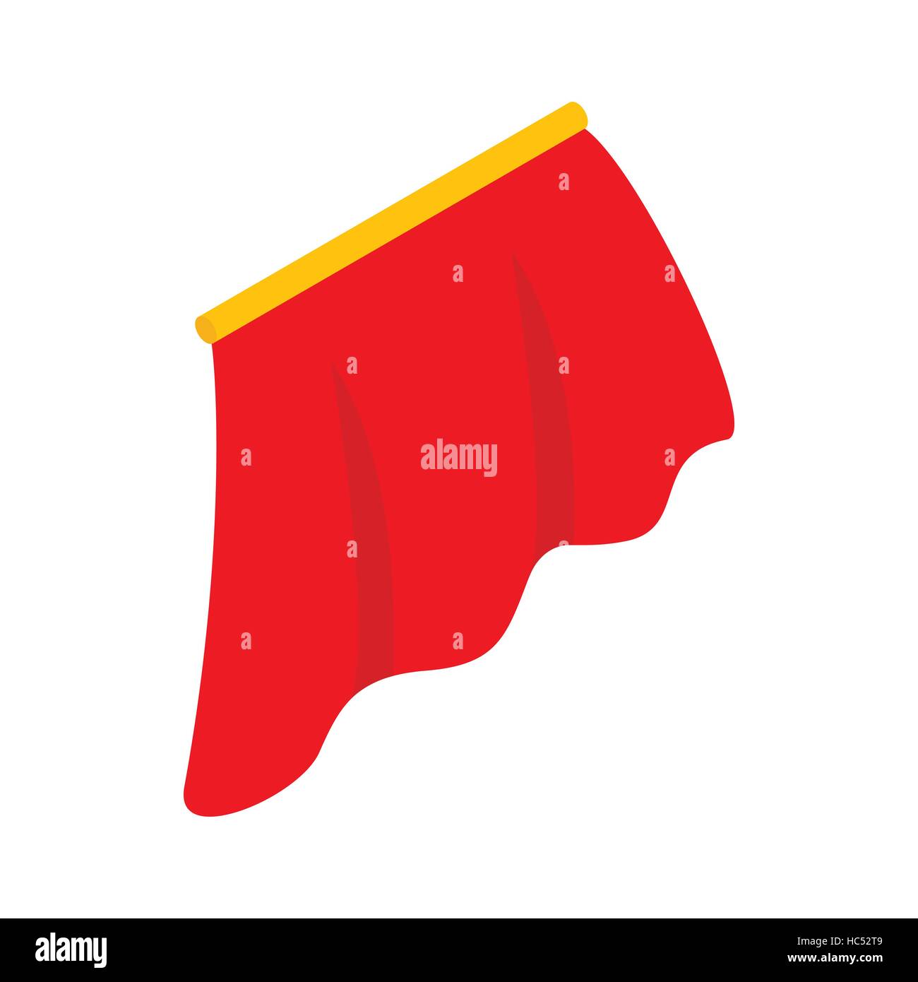 Bullfighter red cape Stock Vector Images - Alamy