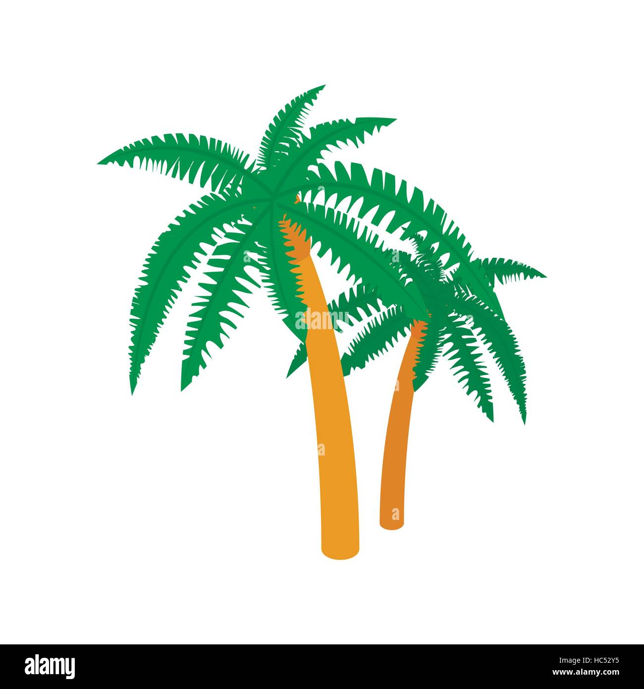 Two palms icon, isometric 3d style Stock Vector Image & Art - Alamy