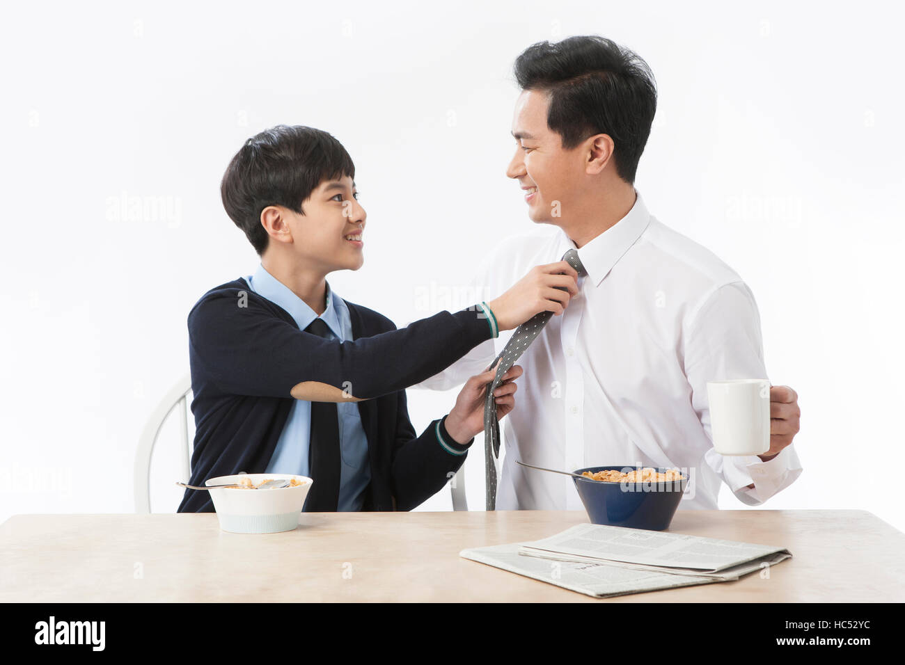 Son side view hi-res stock photography and images - Alamy