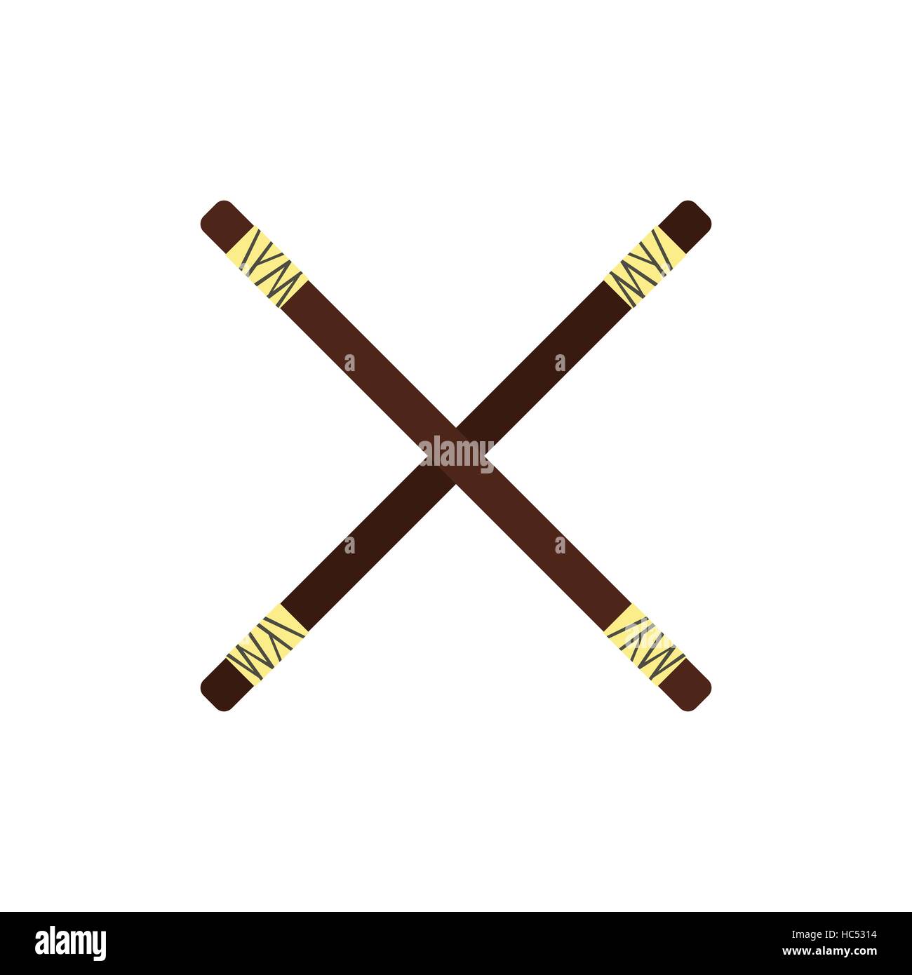 Wooden training sword Cut Out Stock Images & Pictures - Alamy