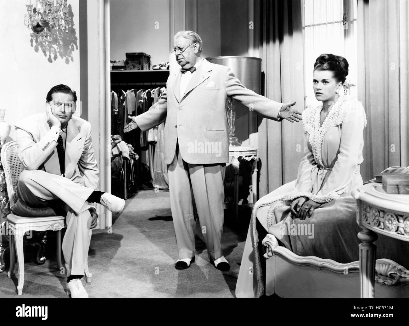 ROMANCE ON THE HIGH SEAS, from left, Don DeFore, S.Z. Sakall, (aka ...