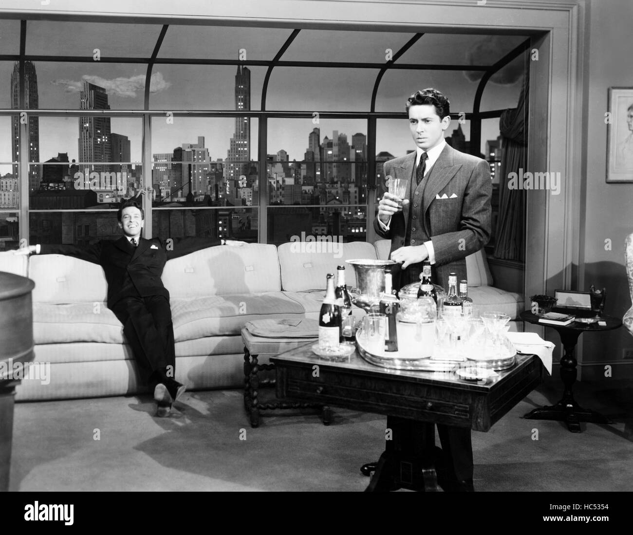 ROPE, from left, John Dall, Farley Granger, 1948 Stock Photo - Alamy