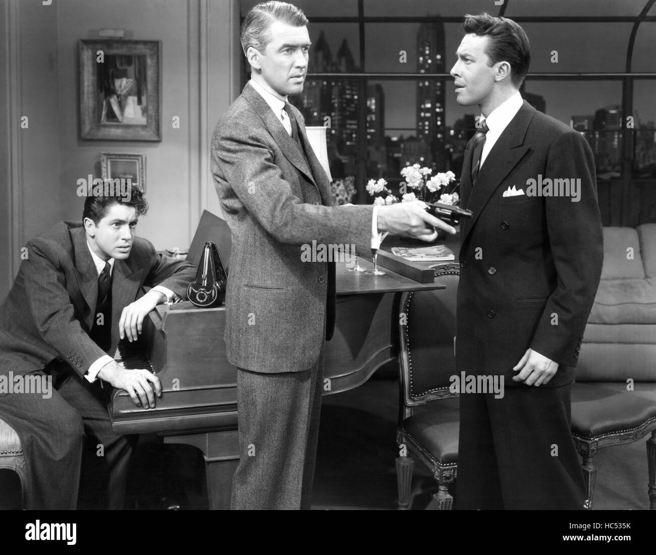 ROPE, Farley Granger, James Stewart, John Dall, 1948 Stock Photo - Alamy