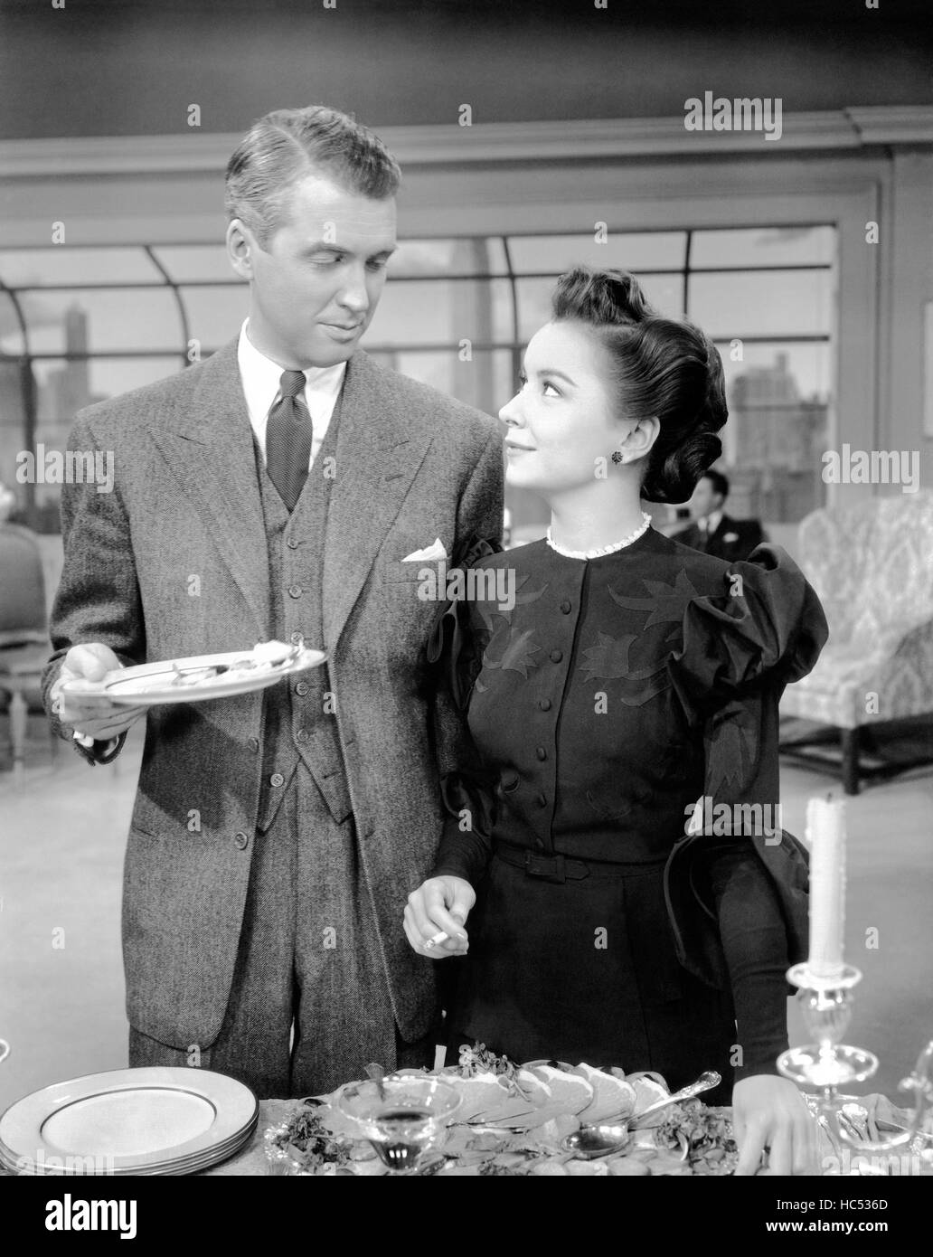 ROPE, from left, James Stewart, Joan Chandler, 1948 Stock Photo - Alamy