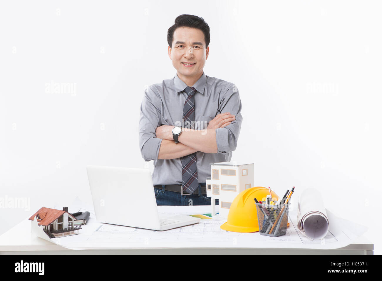 Middle aged confident man hi-res stock photography and images - Alamy