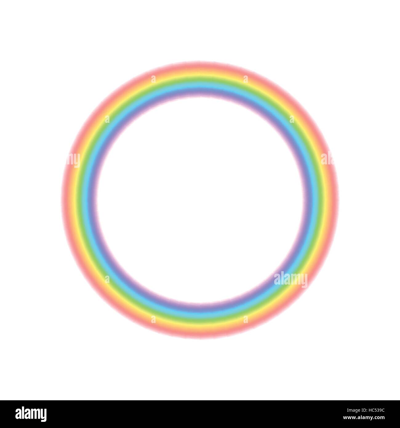Radial rainbow icon in realistic style Stock Vector Image & Art - Alamy
