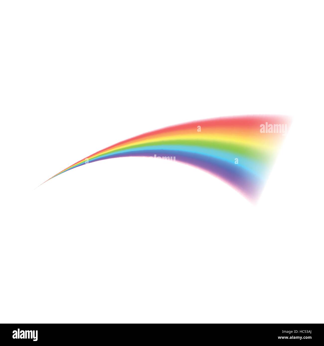 Rainbow icon, realistic style Stock Vector Image & Art - Alamy