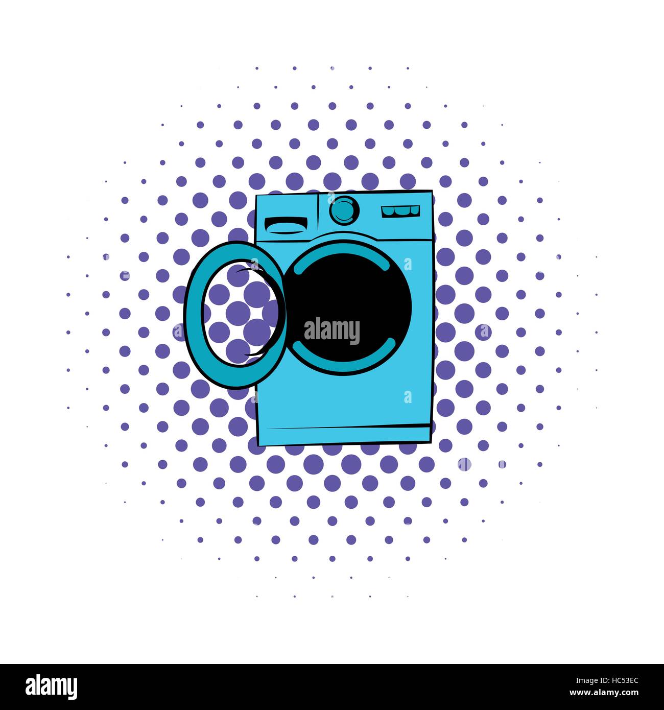 Washing machine spin cycle Stock Vector Images - Alamy