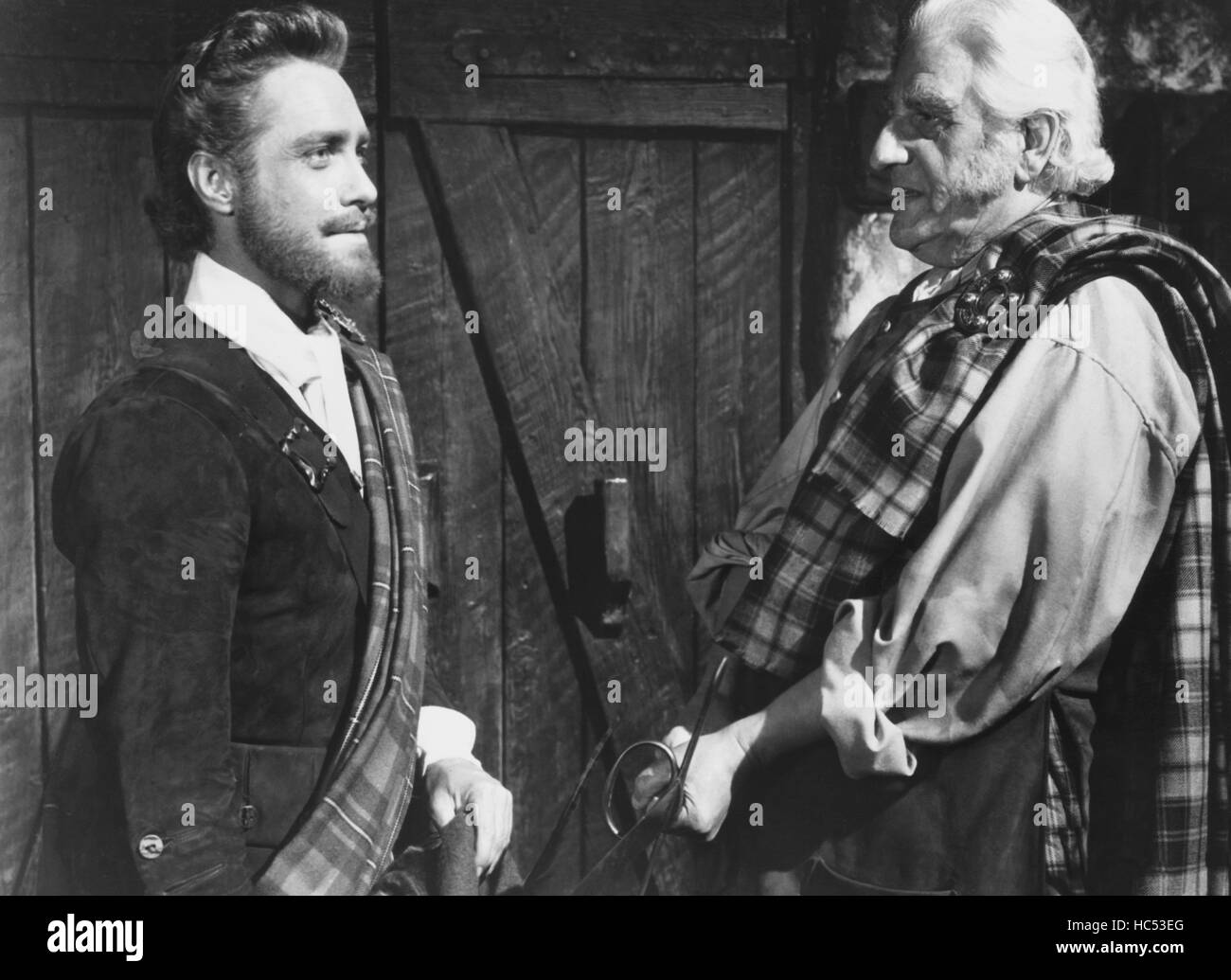 ROB ROY, THE HIGHLAND ROGUE, from left: Richard Todd, Finlay Currie ...