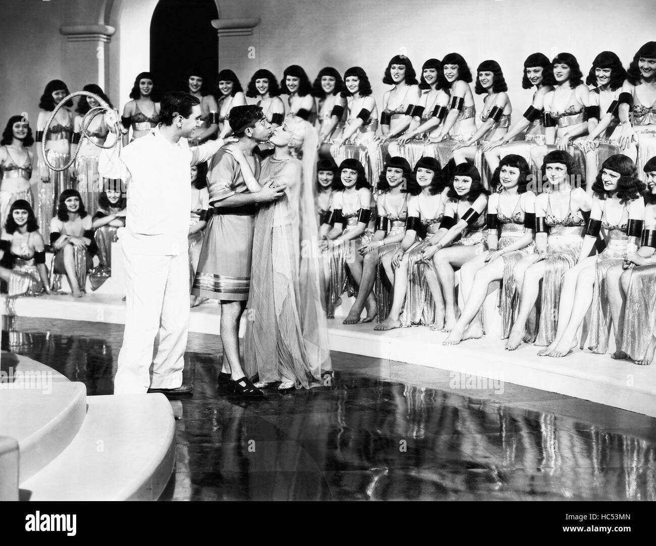 ROMAN SCANDALS, standing from left: choreographer Busby Berkeley, Eddie ...