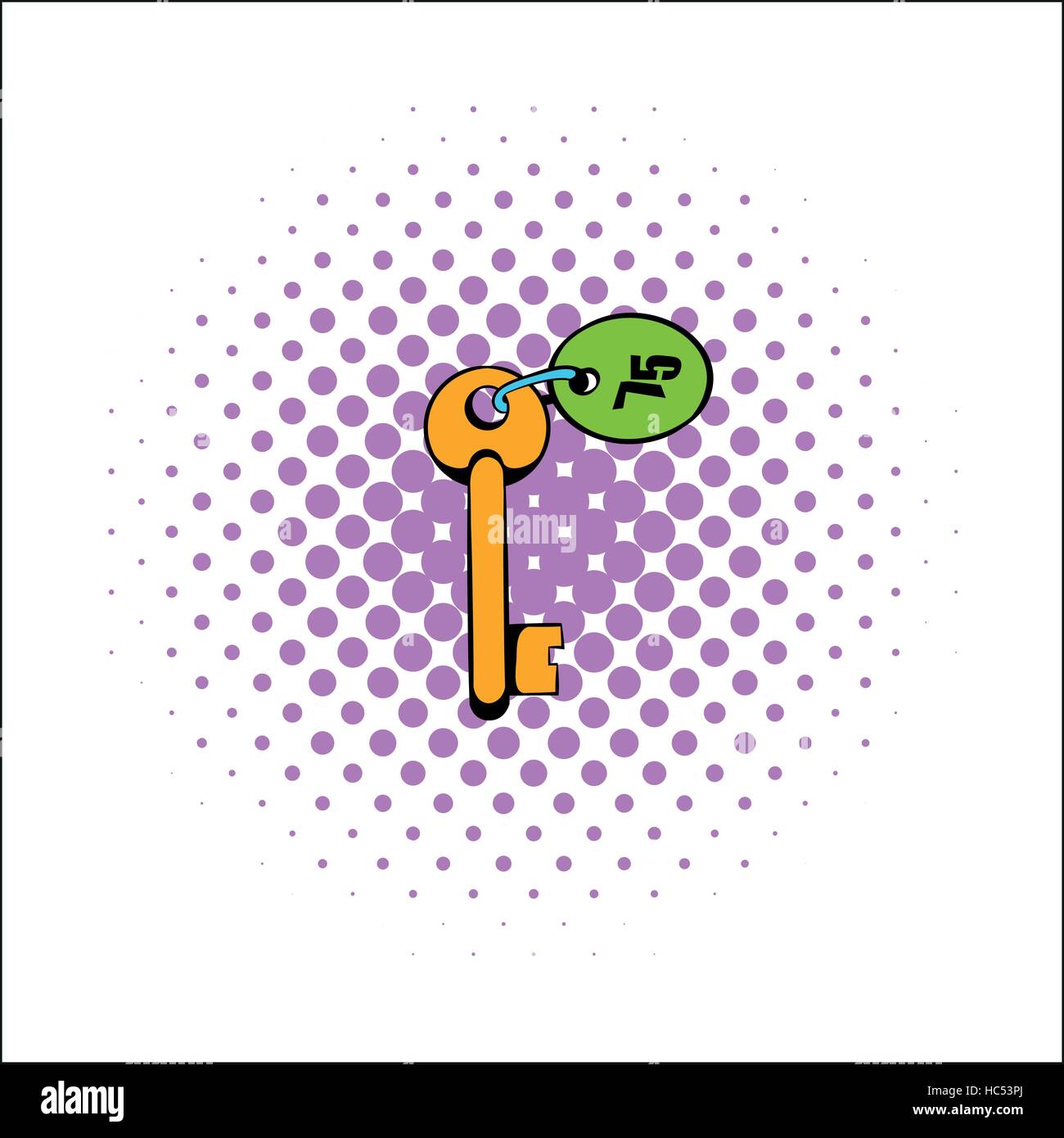 Gold key comics hi-res stock photography and images - Alamy