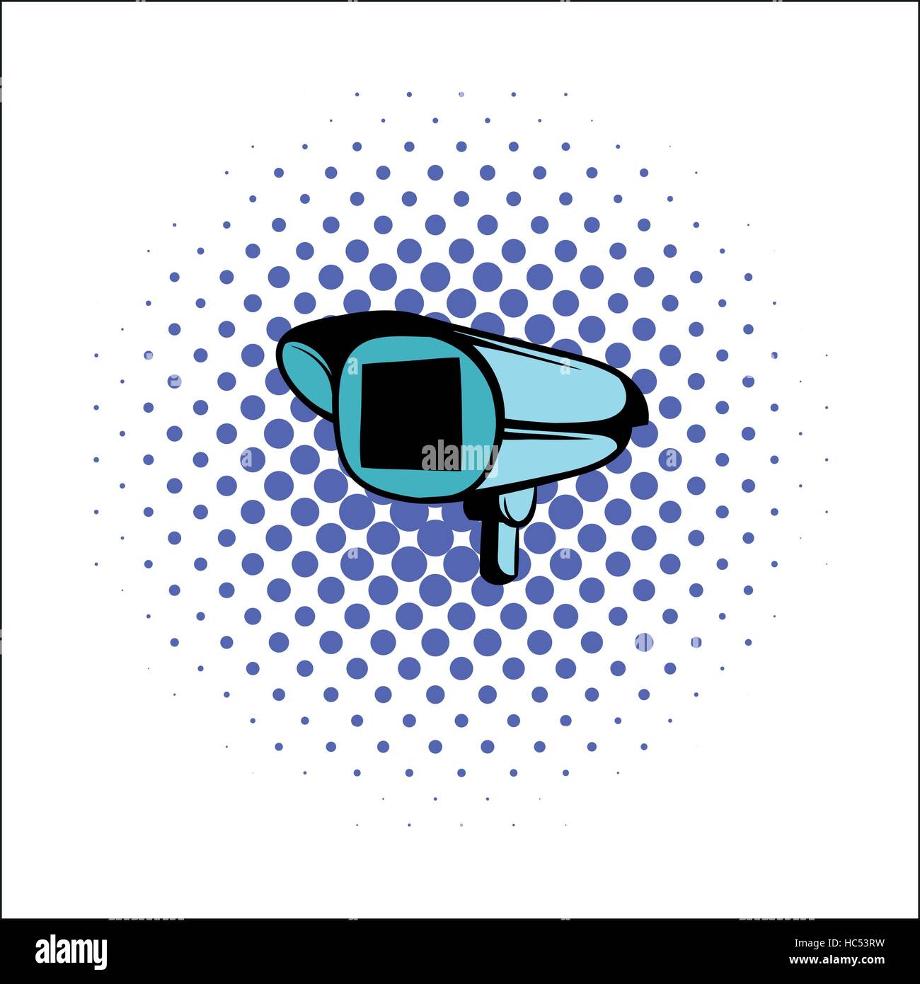 Security camera comics icon Stock Vector Image & Art - Alamy