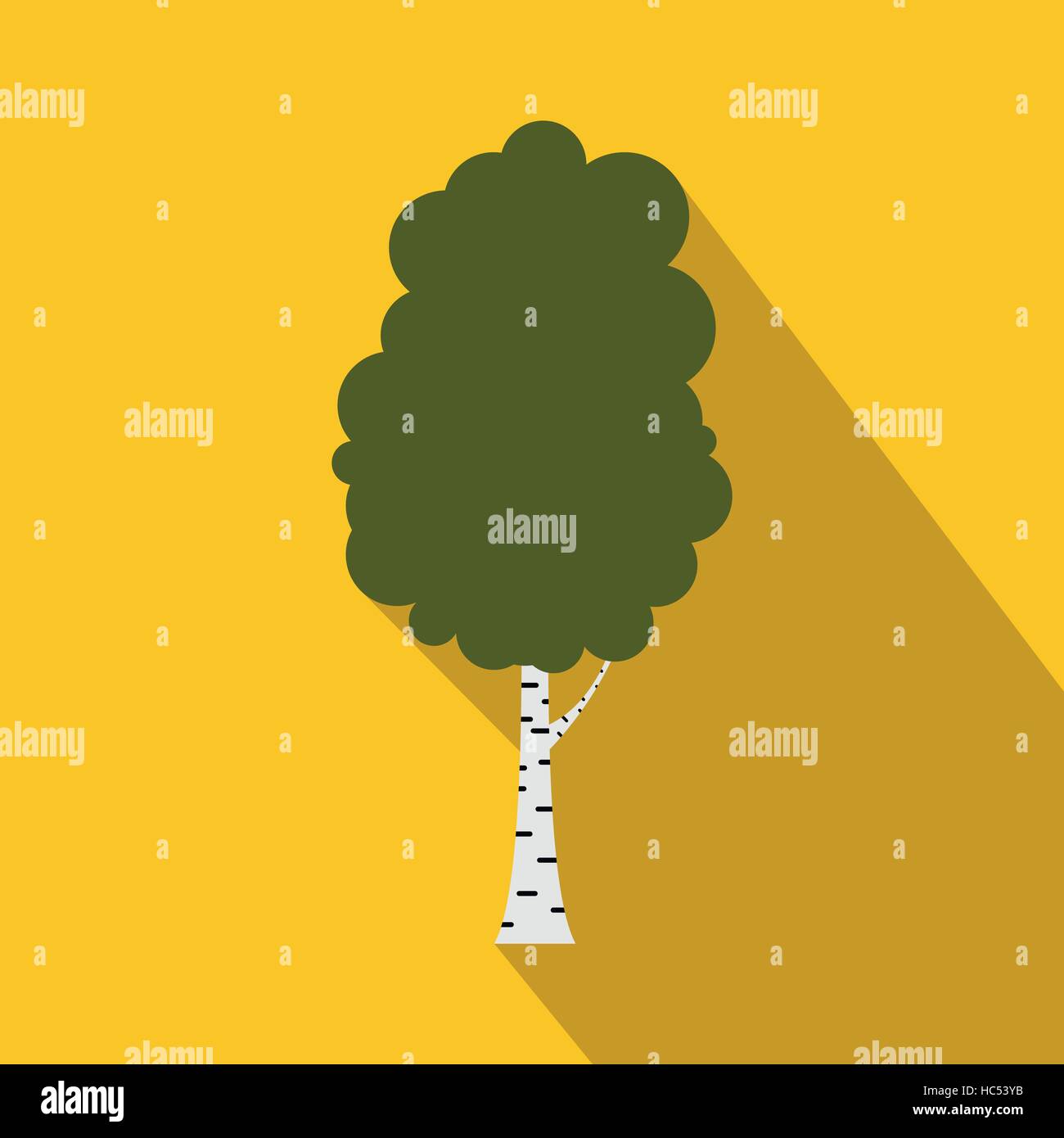 White birch russia Stock Vector Images - Alamy