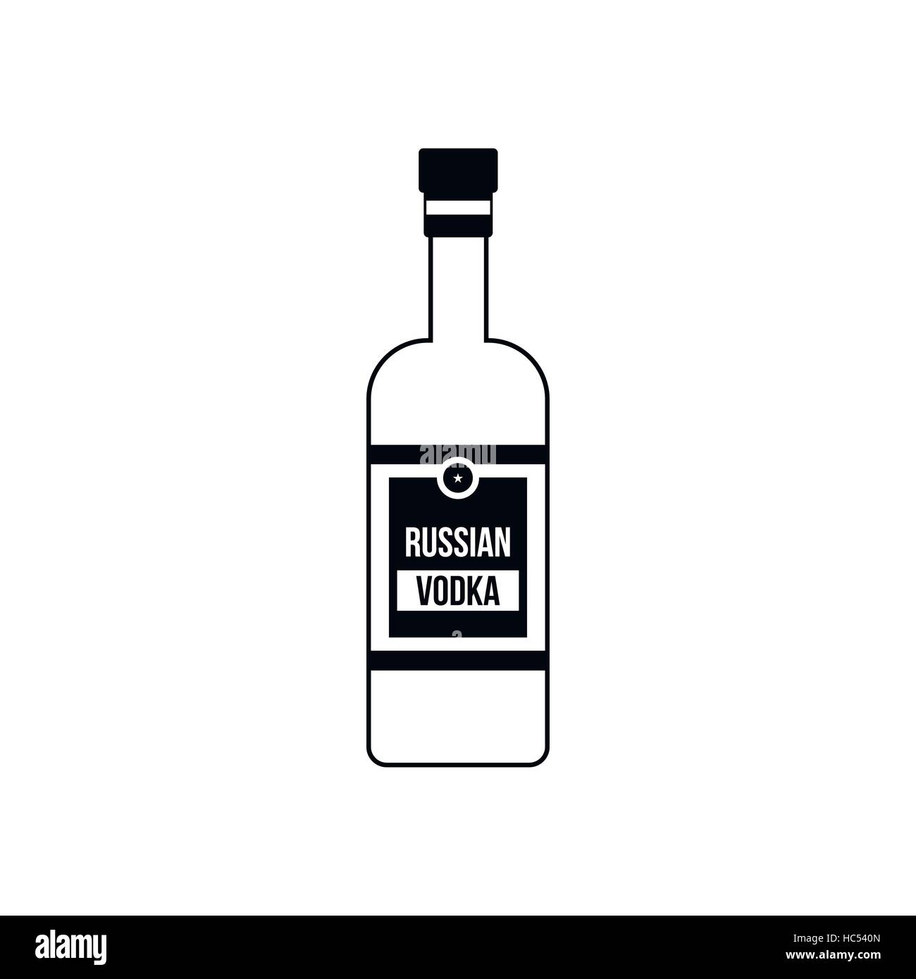 Absolut Vodka Bottle Vector