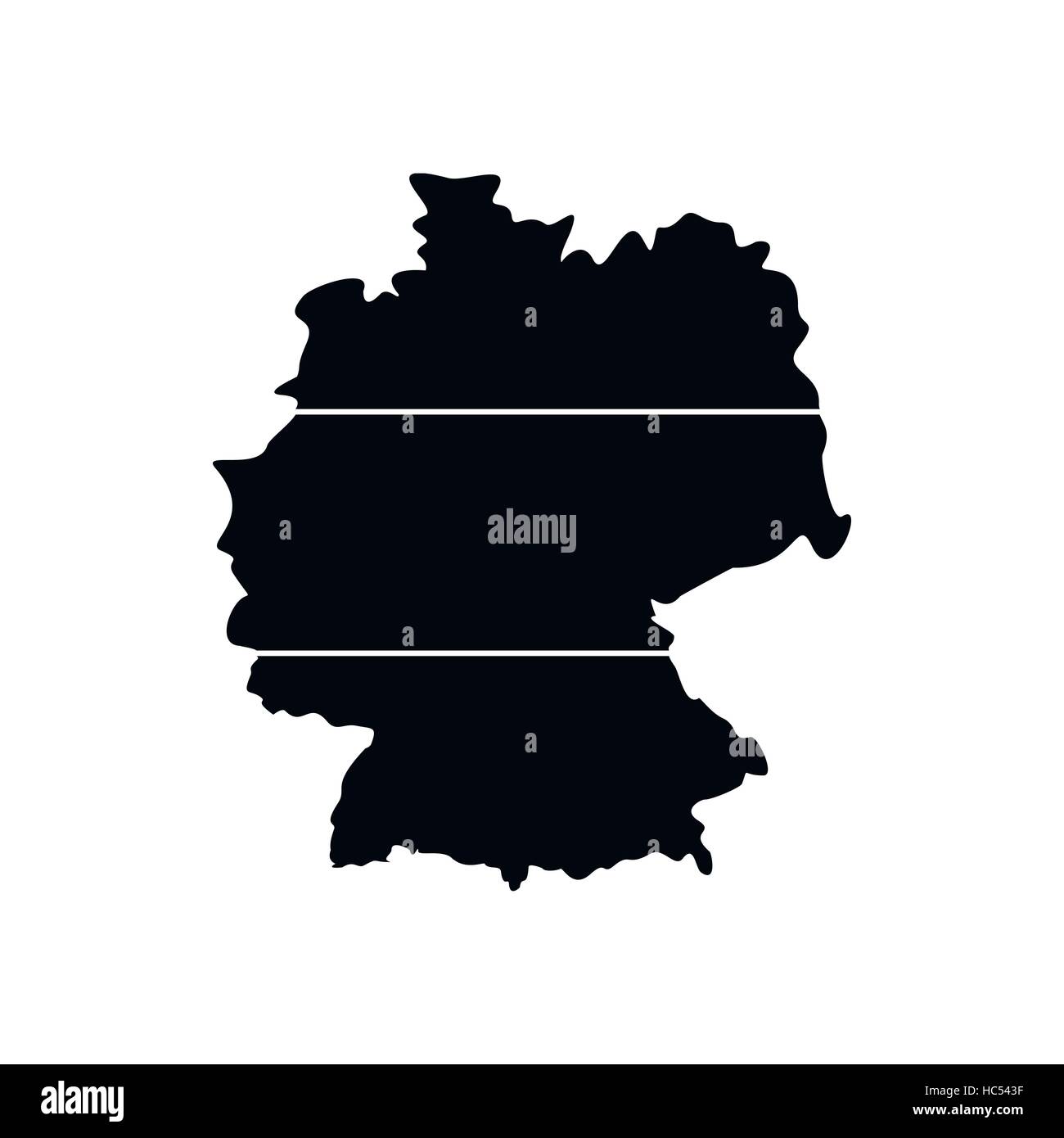 Map of Germany icon Stock Vector Image & Art - Alamy