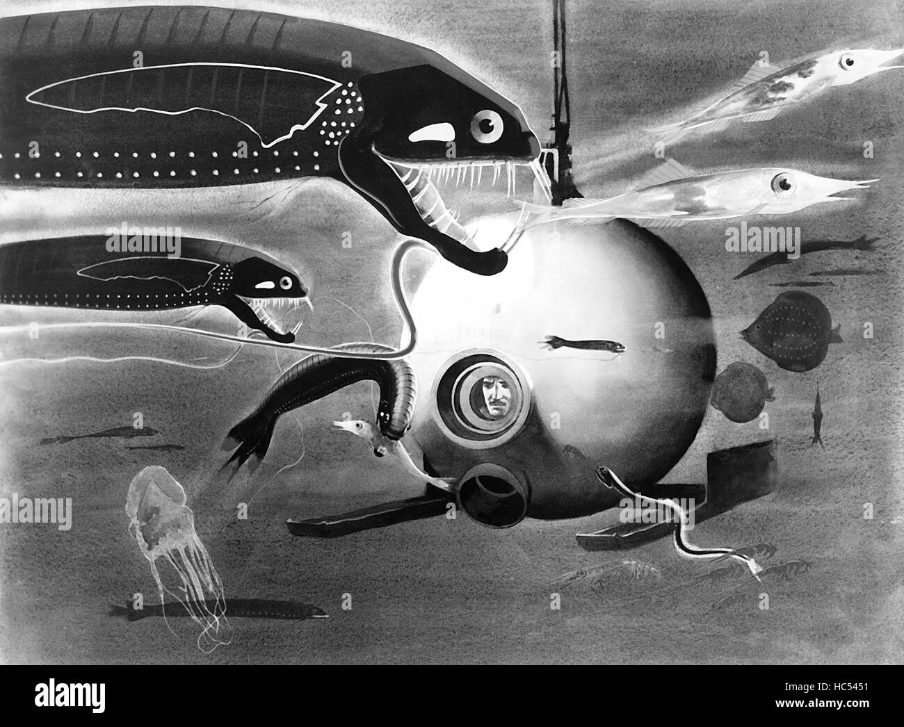 THE SEA AROUND US, underwater documentary, directed by Irwin Allen ...