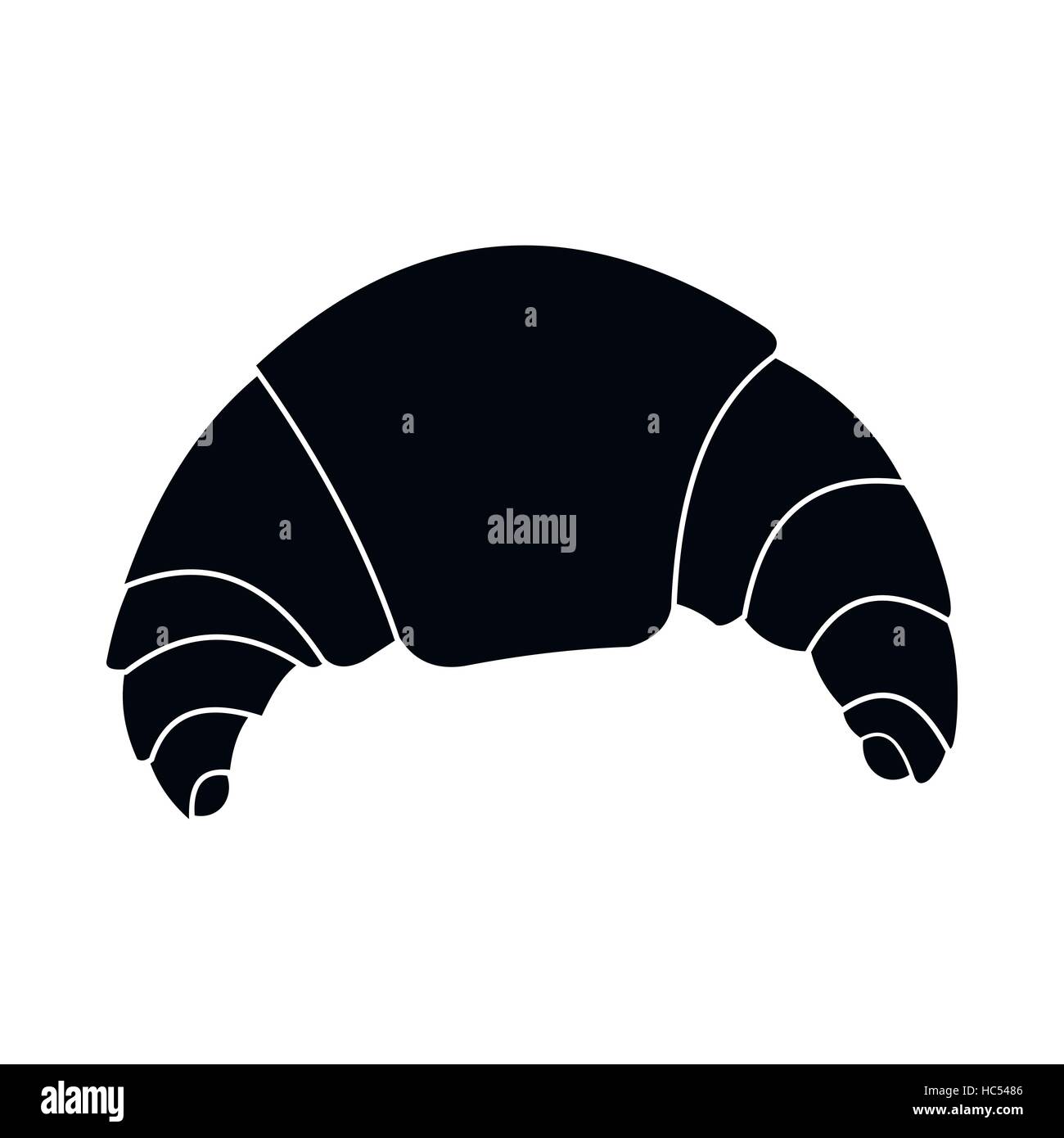 Fresh croissant icon, simple style Stock Vector Image & Art - Alamy