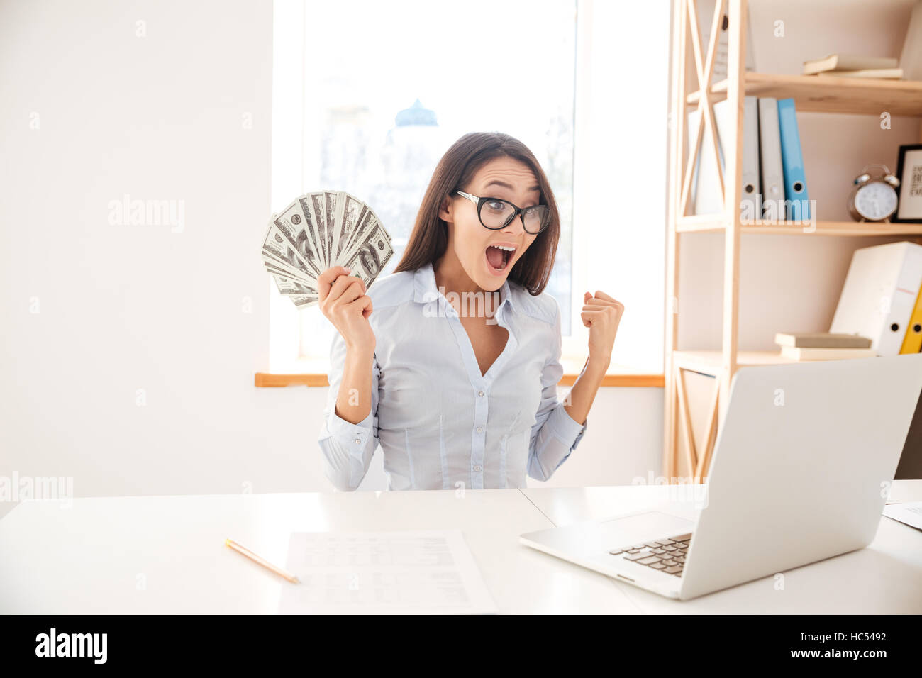 Hand gesture office worker hi-res stock photography and images - Alamy