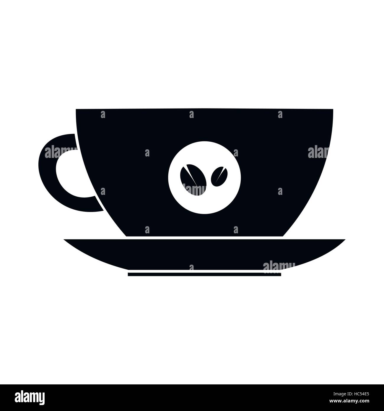 Cup of coffee icon, simple style Stock Vector Image & Art - Alamy